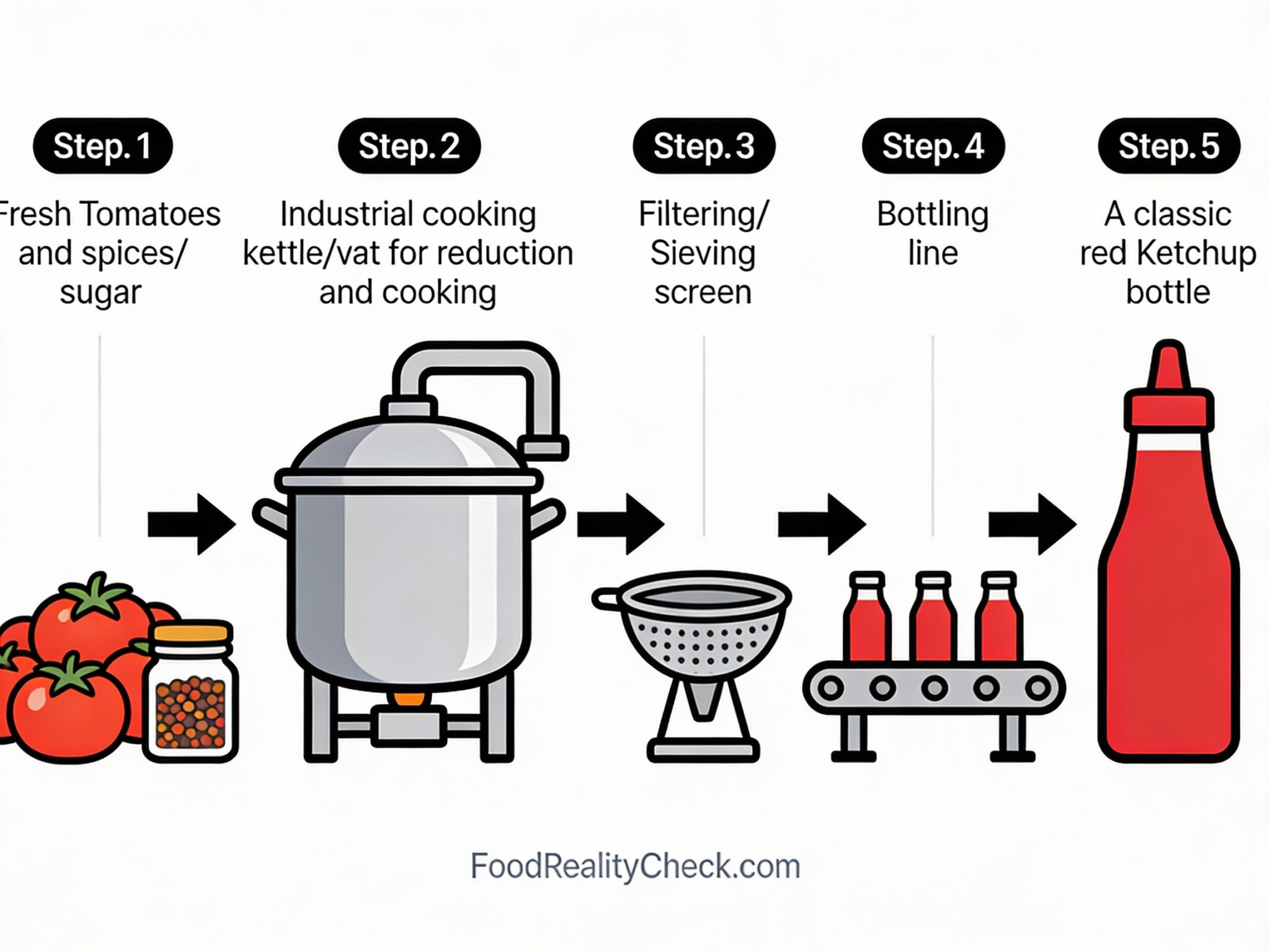 How Is Ketchup Made? Complete Process Explained - Food Reality Check