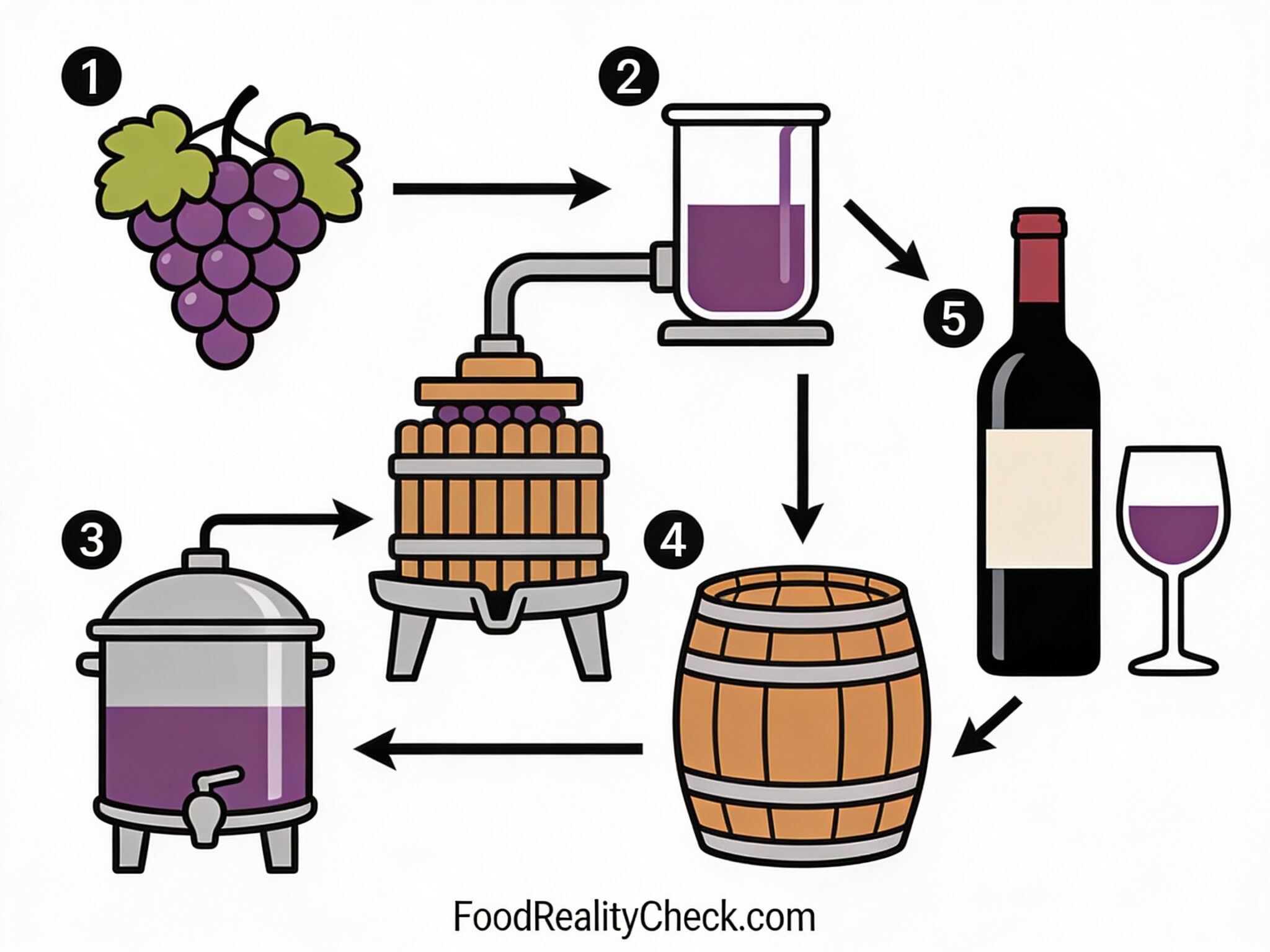 How Is Wine Made? Complete Process Explained - Food Reality Check